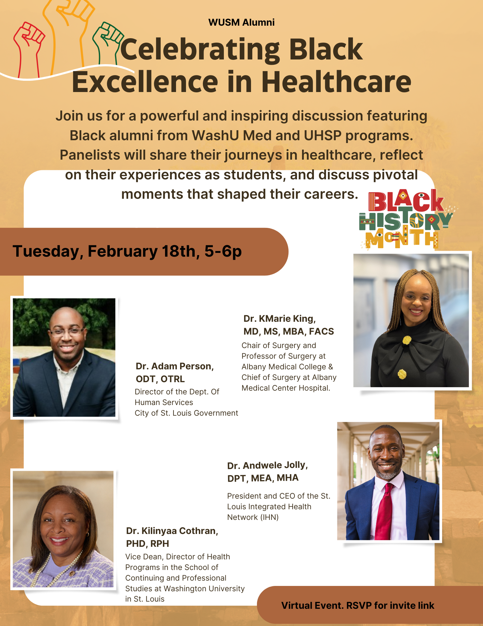 Black History Month Alumni Panel: Celebrating Excellence in Healthcare ...